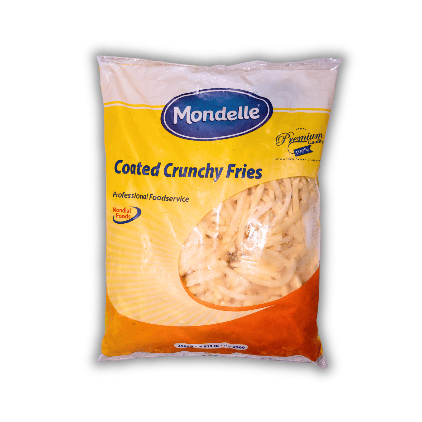 MONDELLE FRENCH FRIES 2.5KG Pack Size: 2.5kg x 4 packs (10kg total ...