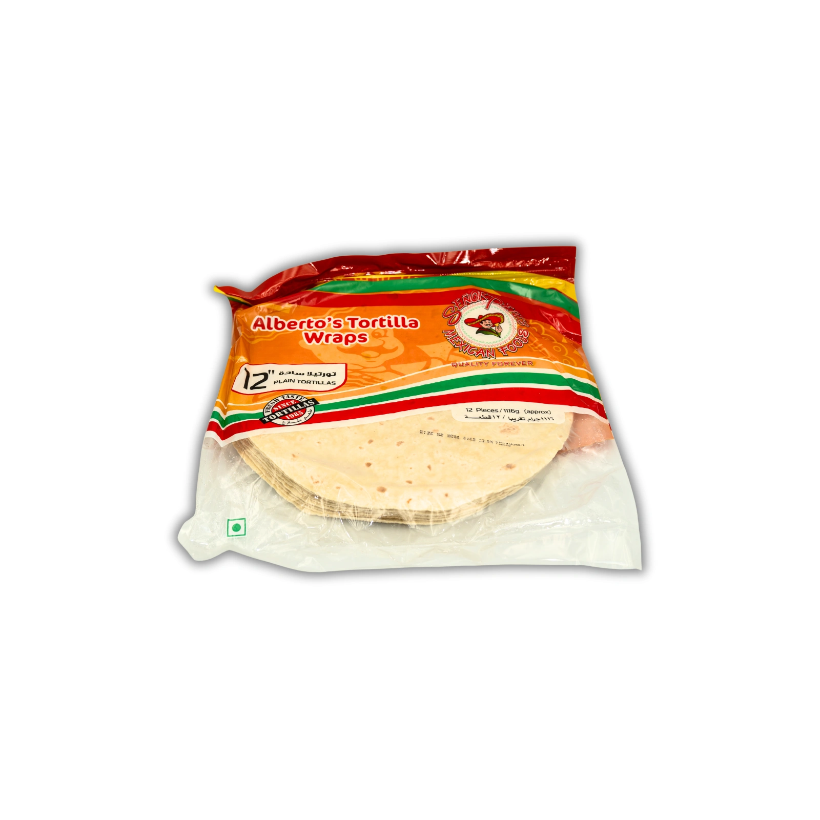 Alberto’s tortilla Wrap 10inch - 20 PKT * 6pcs Soft, delicious tortilla ...