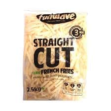 FUN WAVE FRENCH FRIES 2.5KG Cut Size: 9mm Straight Cut Pack Size: 2.5kg ...